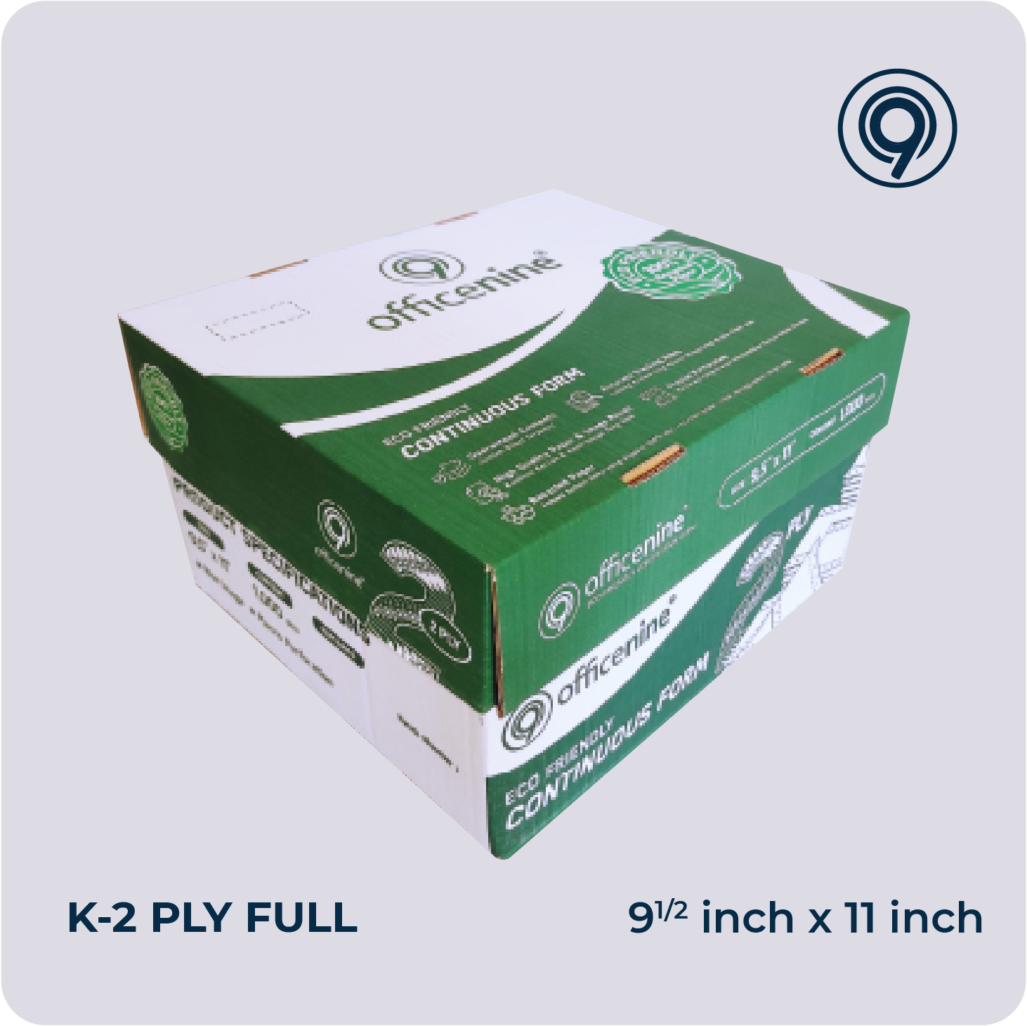 Jual Officenine Kertas Continuous Form K- 2 Ply (FULL) 9 1/2 inch x 11 ...
